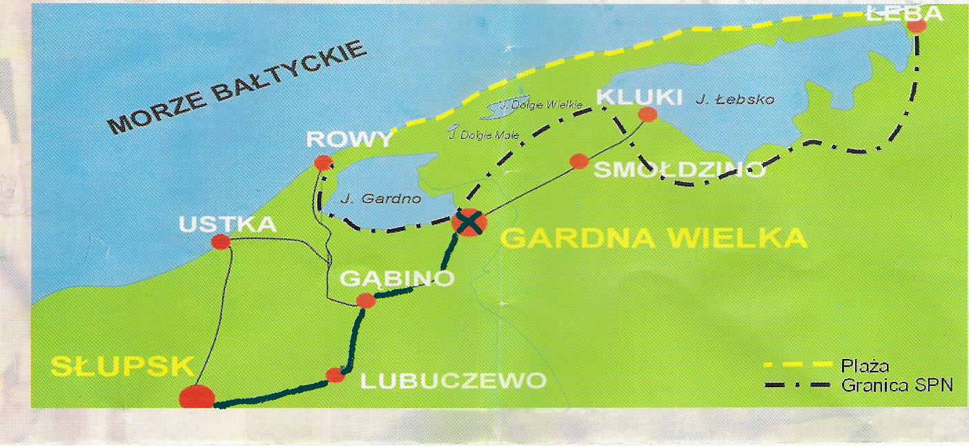 Jezioro Gardno - mInstructor.com
